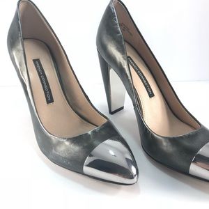 French Connection | Shoes | French Connection Mirror Heel Toe Cap Pump ...